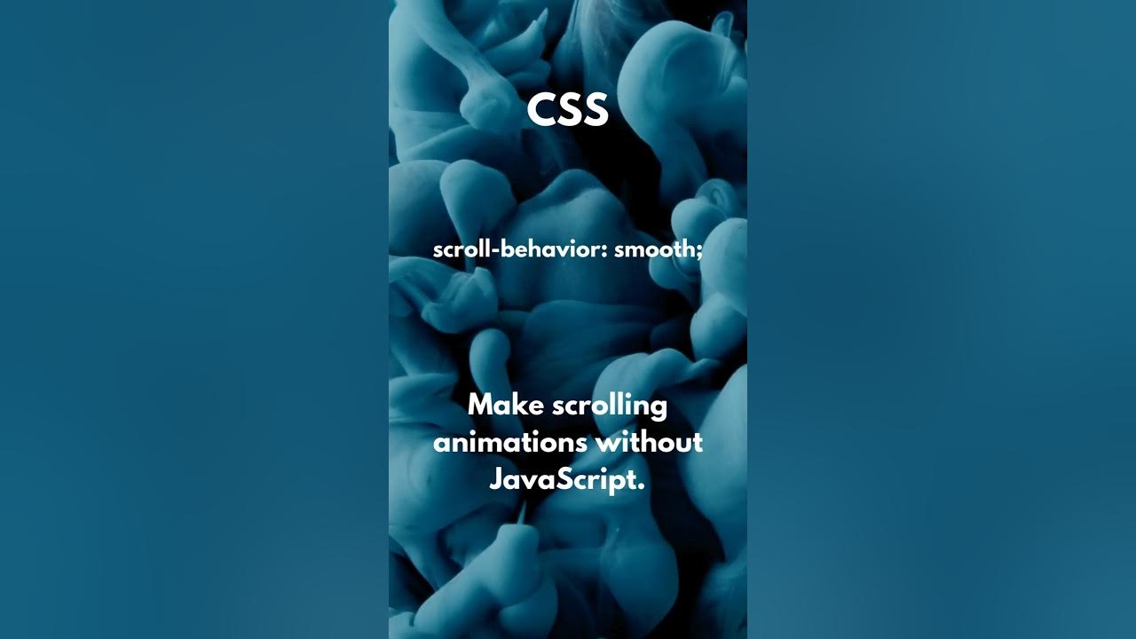 Make scrolling animation without javascript | css tricks|codewithsiva #codeinterview - YouTube