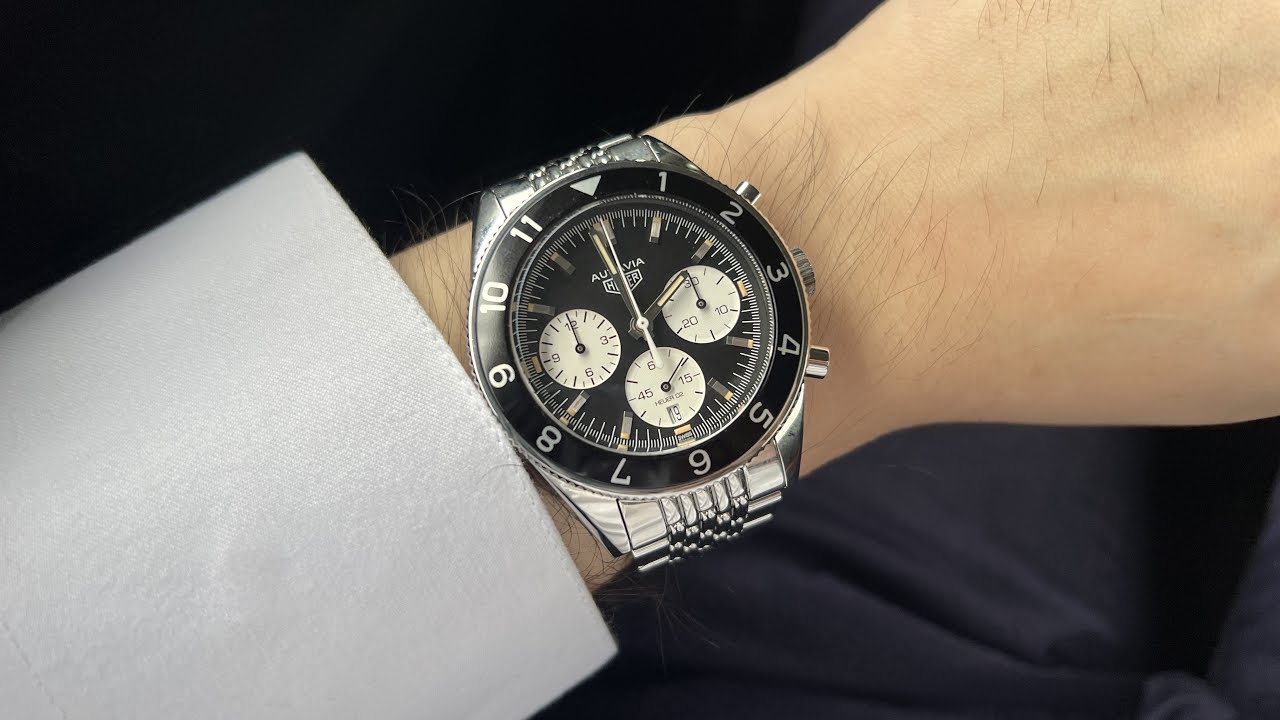 The best modern Autavia - TAG Heuer Autavia Heritage Chronograph - YouTube