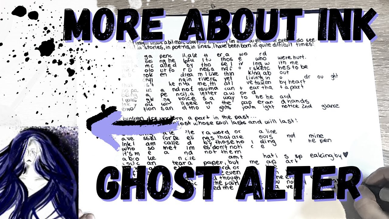 GHOST ALTER; More About INK | Dissociative Identity Disorder - YouTube