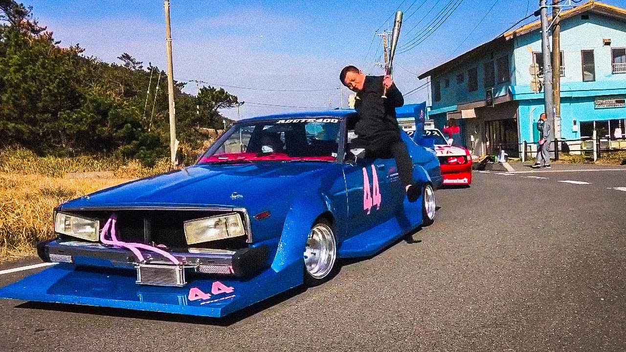Best Bosozoku and Grachan Japan Cars of 2024 | Part 1. Straight Pipe ...