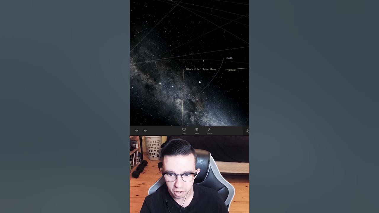 I REPLACED THE SUN WITH A BLACK HOLE IN THE SOLAR SYSTEM!!! - UNIVERSE SANDBOX 2 - YouTube