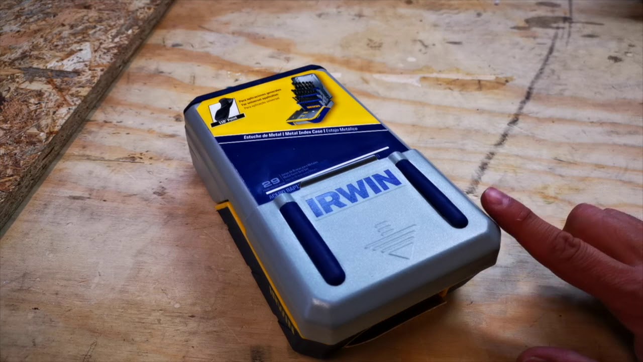 Kit de Brocas IRWIN 29 pzas 1865315 - YouTube