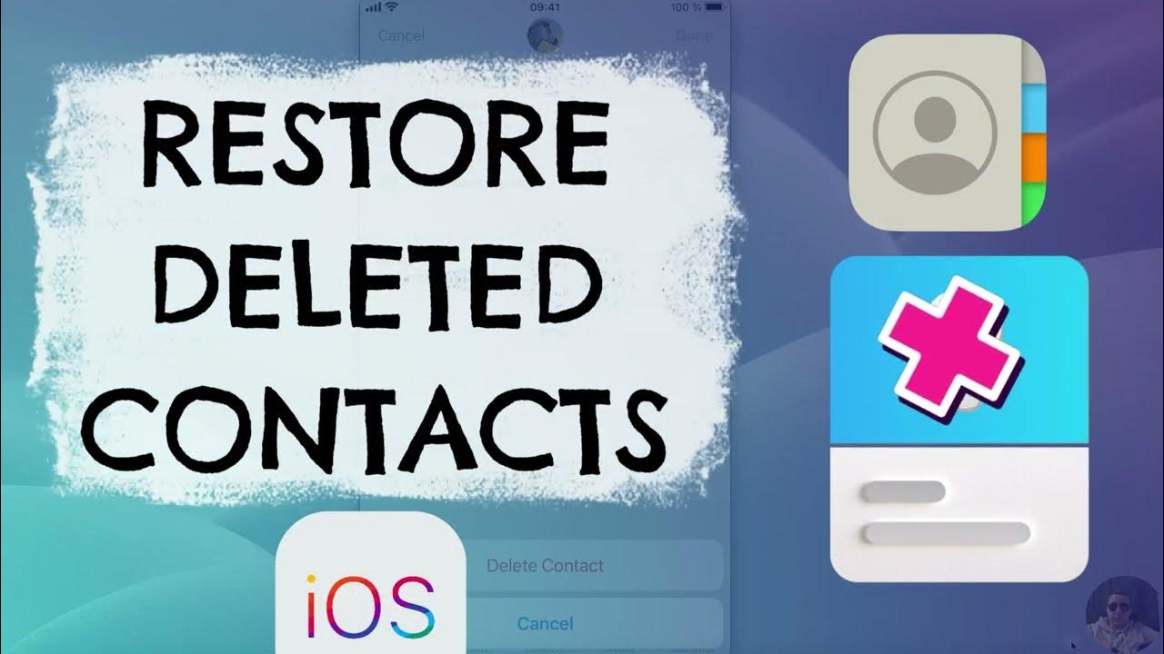 How to Restore Deleted Contacts on an iPhone | Best Method - YouTube