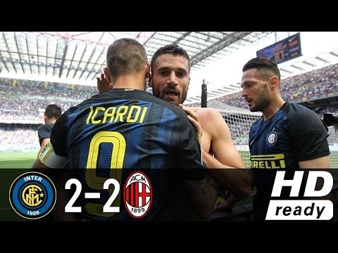Inter Milan vs AC Milan 2-2 All Goals & Highlights 15th April 2017 HD ...