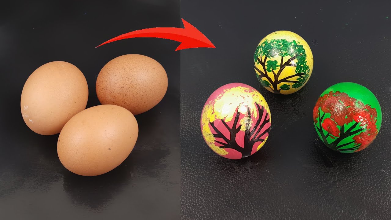 Egg shell Art/DIY / egg shell craft ideas / Best out of waste ideas ...