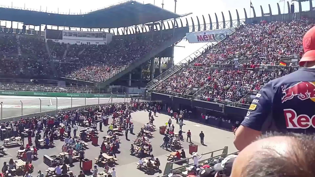 Formula 1 GP Mexico Foro Sol Norte - YouTube