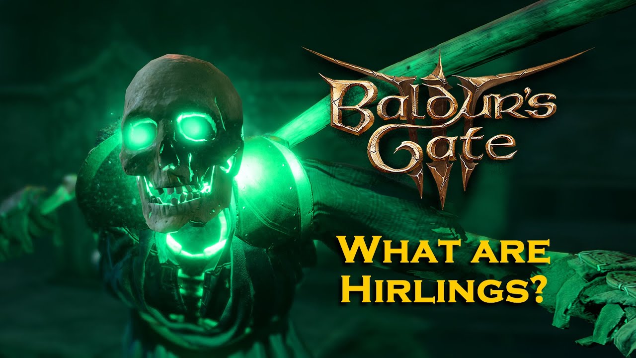 Baldur's gate 3 What is a hireling!!!!! - YouTube