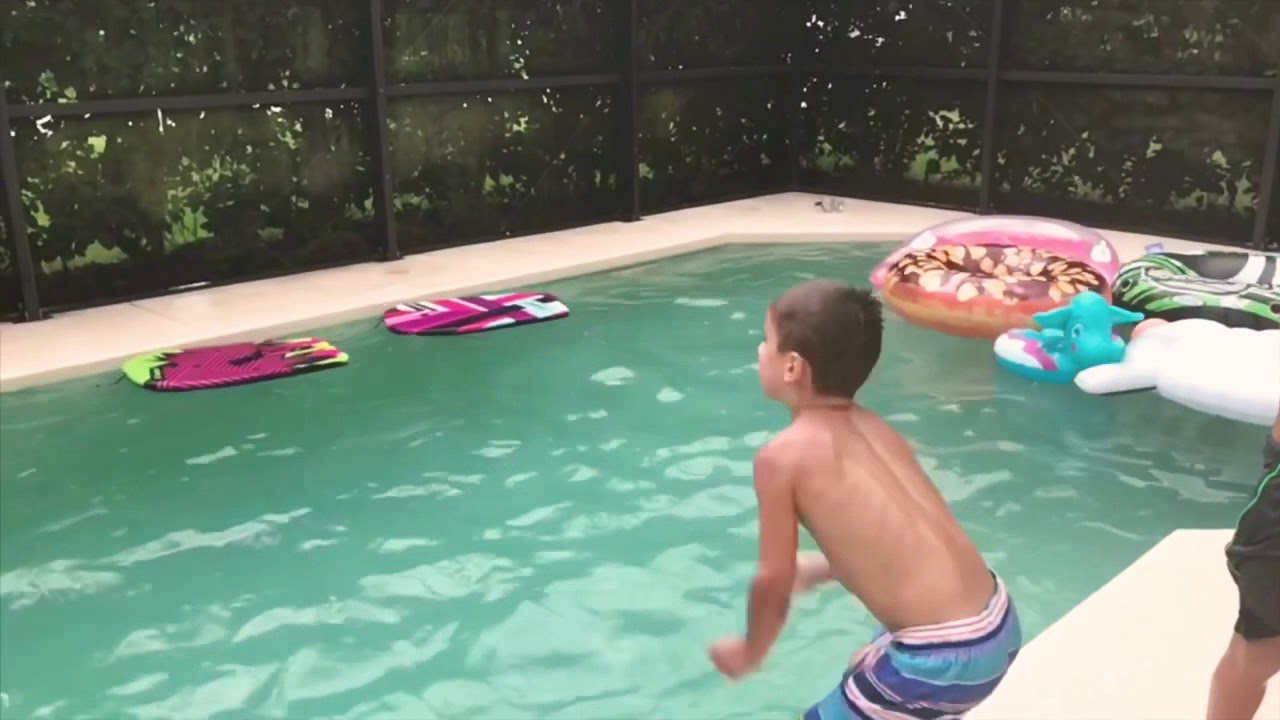 Diving and flipping! - YouTube