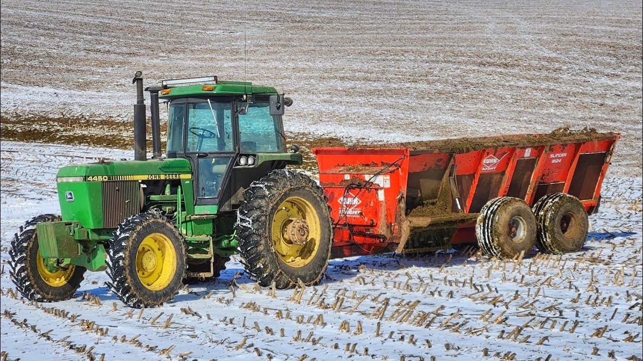 Manure Hauling and Exciting Update - YouTube