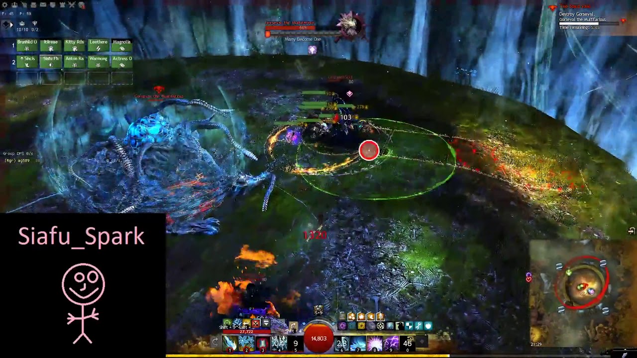 Druid Gorse spirit phase - YouTube