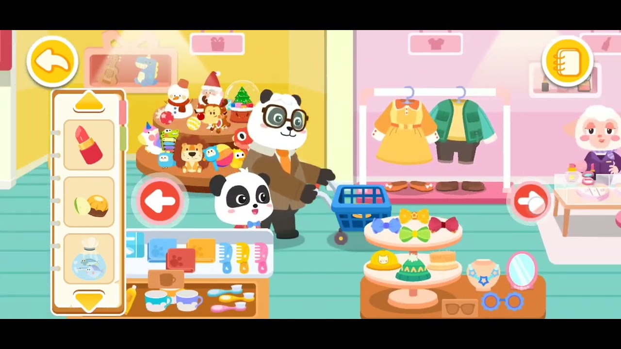 KIKI GO TO THE SUPERMARKET WITH DADDY PANDA - YouTube