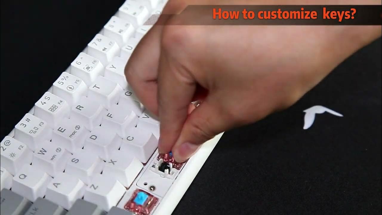 How to customize keys funtion with keyboard driver - YouTube