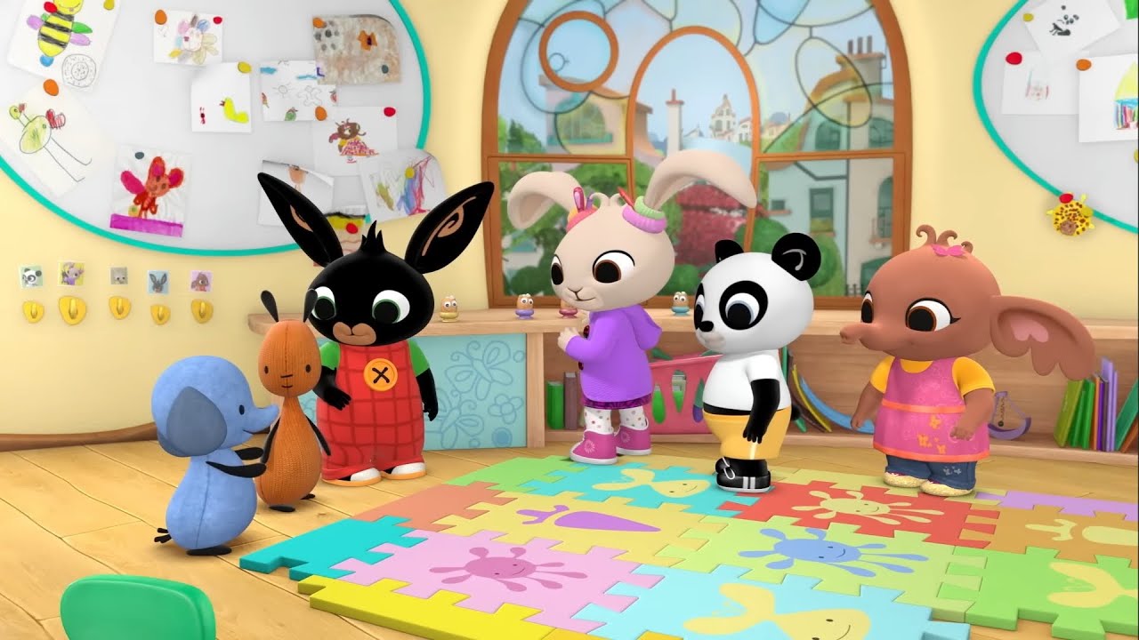 Bing Puzzle : Eggy Head | Bing and Friends (3) - YouTube