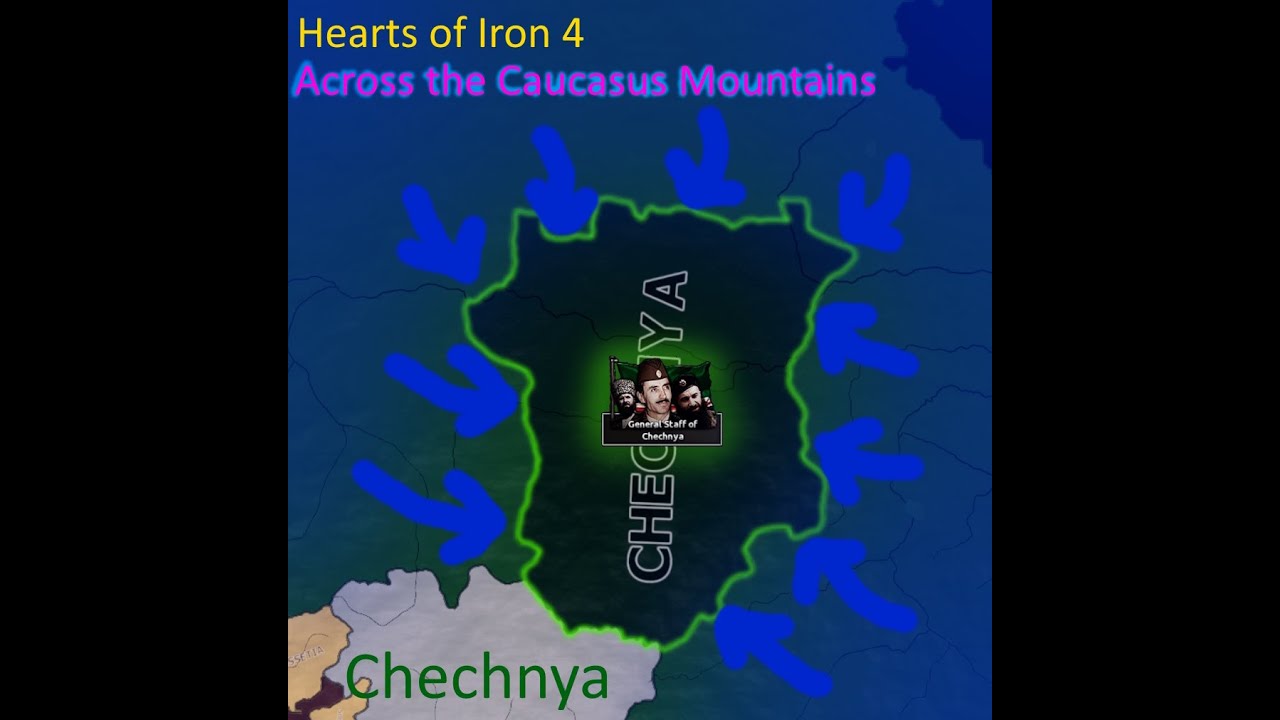 HOI4 The First Chechen War - YouTube