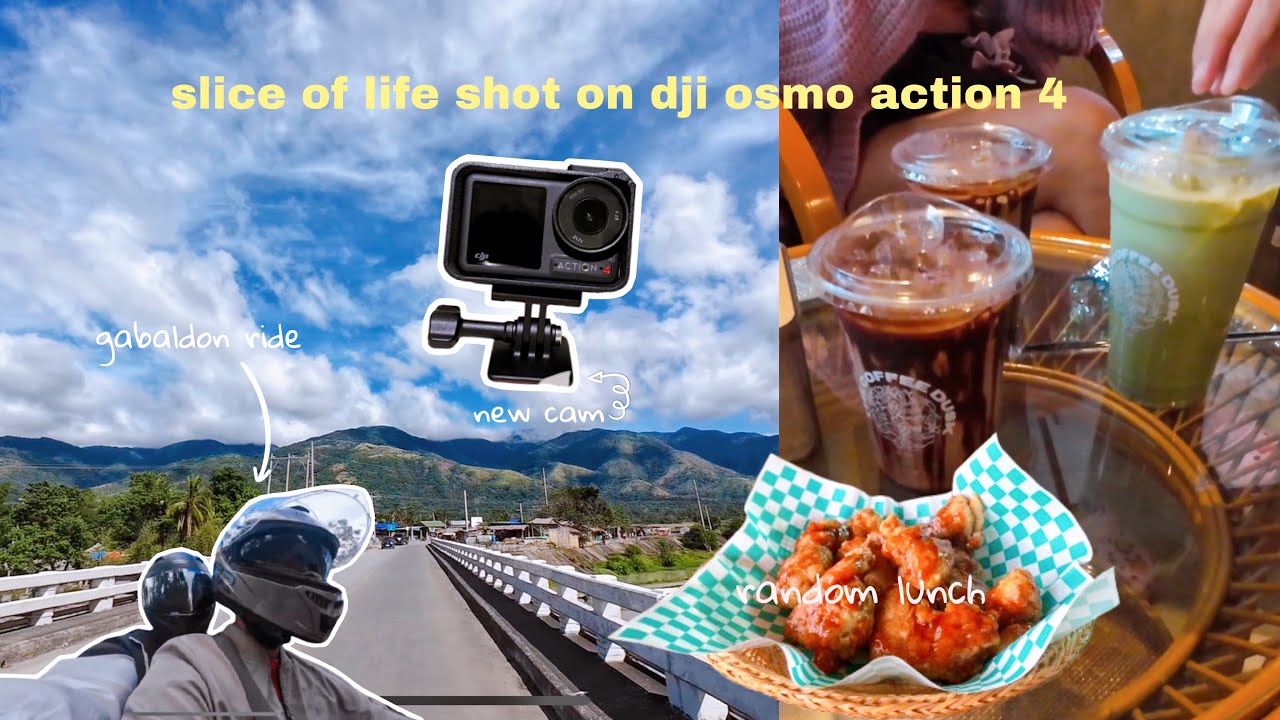 slice of life | shot on dji osmo action 4, vlog test, unboxing, new ...