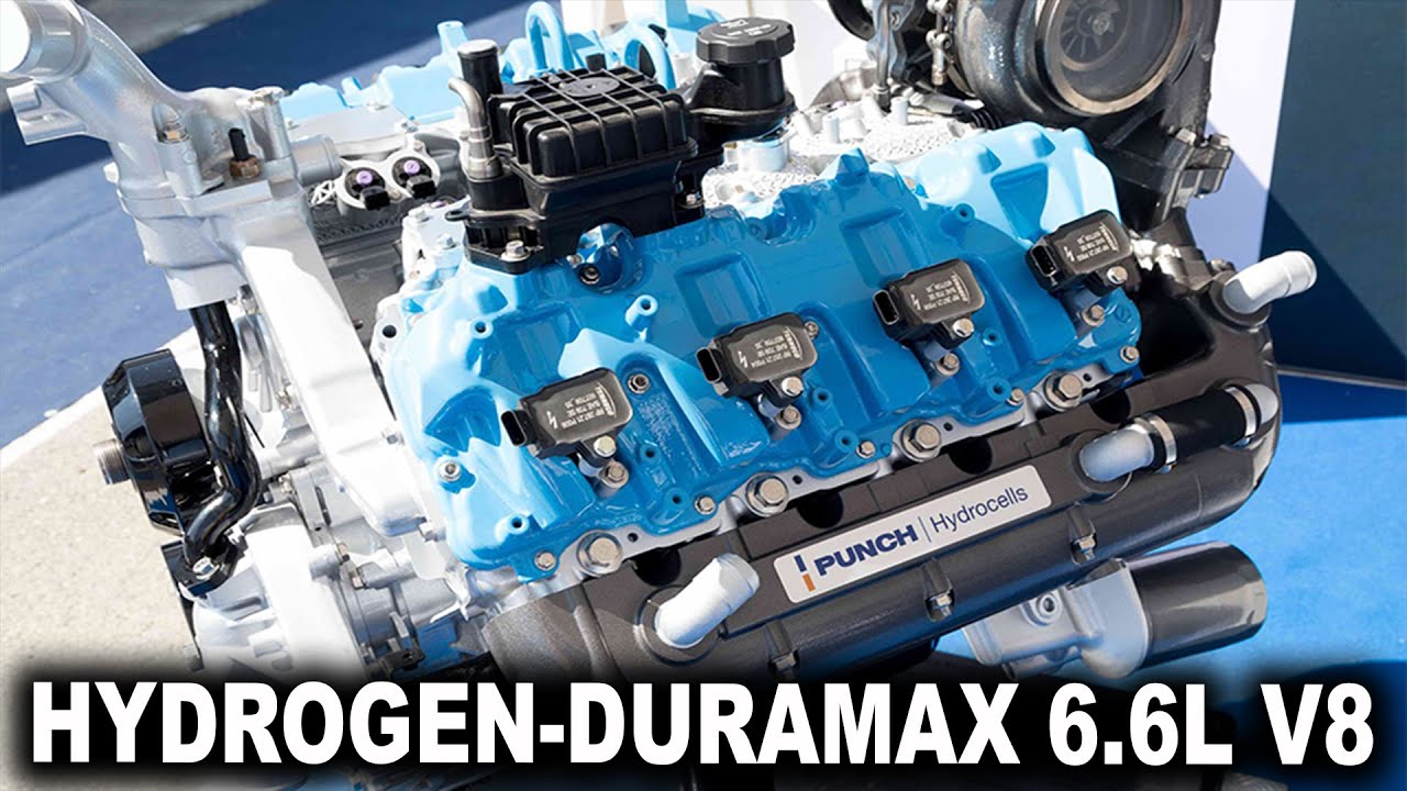 This Company is busy converting Duramax V8s to run on Hydrogen - YouTube