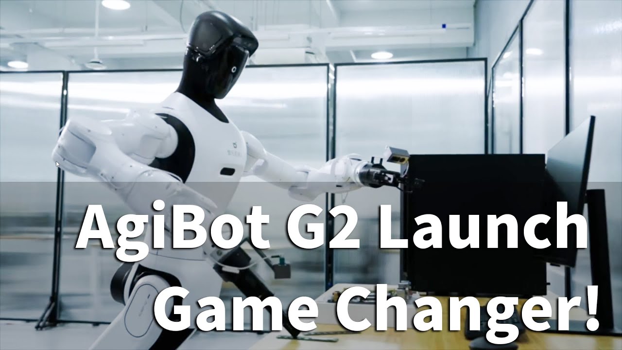 🤖 AgiBot Genie G2 Unveiled: The Next-Gen Humanoid Robot for Industry ...