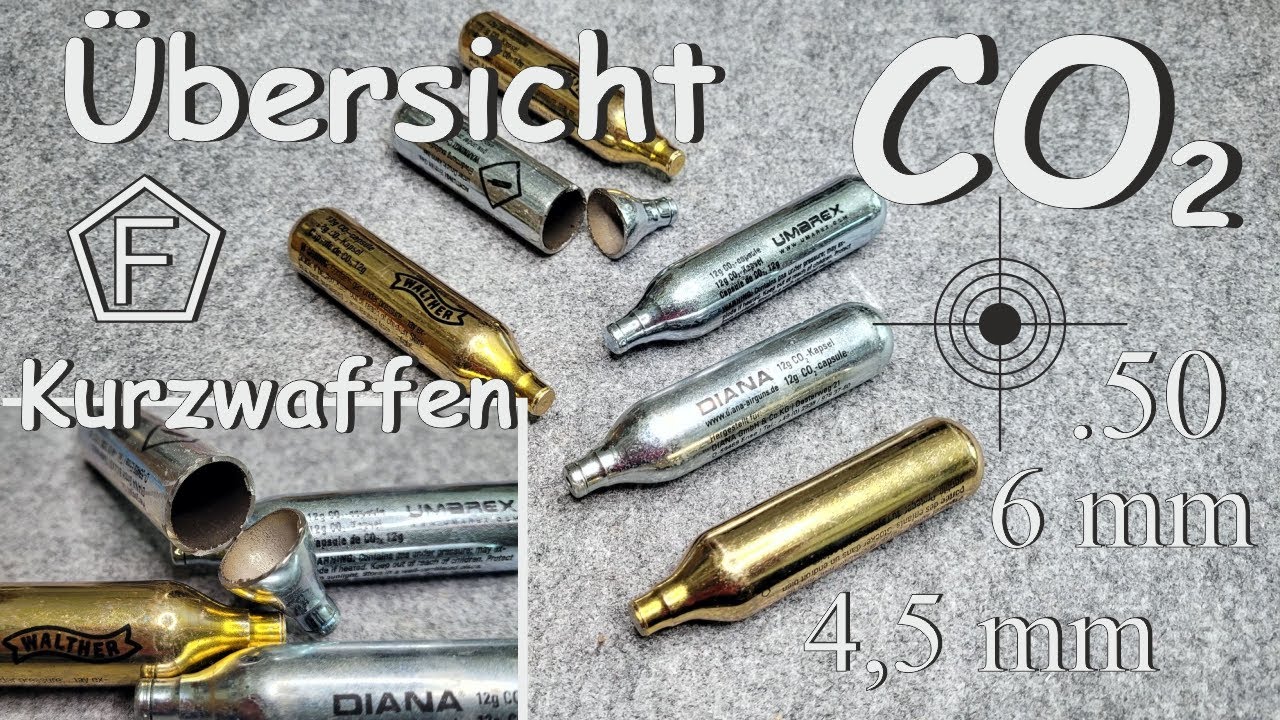 Übersicht Freie CO2 Kurzwaffen - YouTube