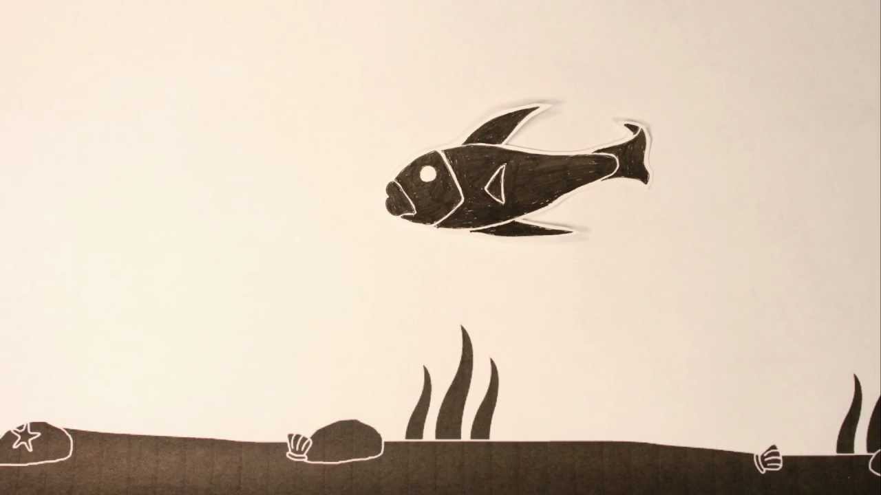 Final animation (cut out) (Brian Eno Little Fishes) - YouTube