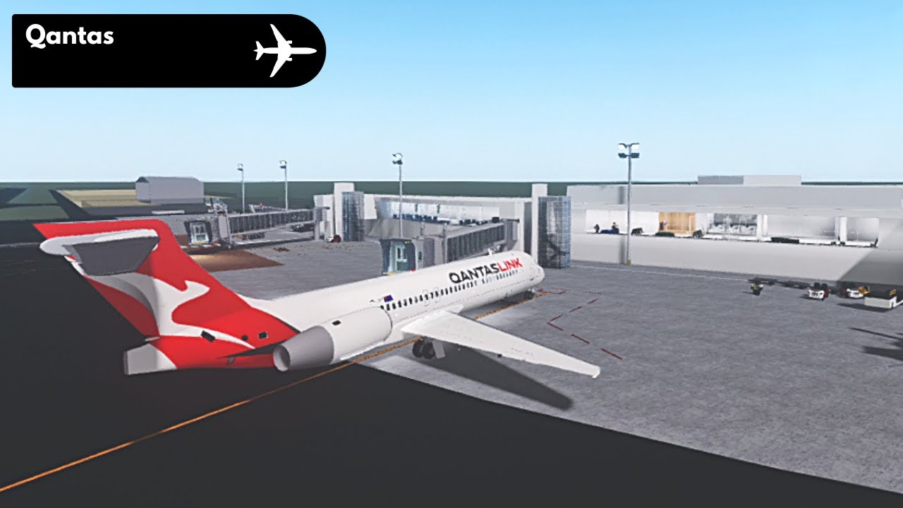 ROBLOX | Qantas | Boeing 717 | Business Class (Airline Review/ Flight ...