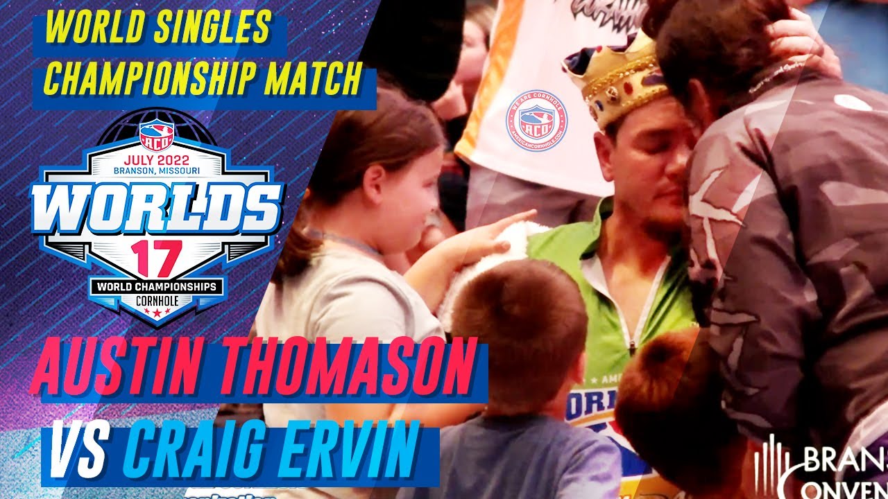 Thomason vs Ervin - Championship - Singles - King of Cornhole - ACO ...