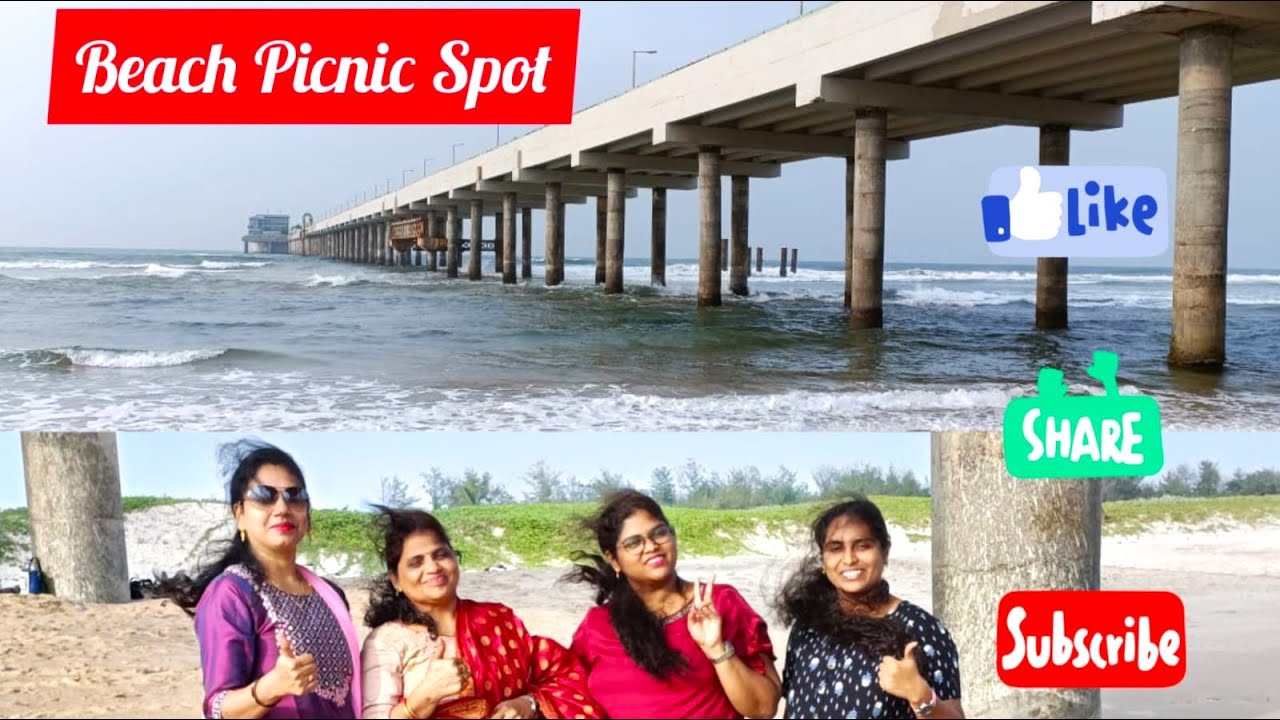| PICNIC AT NTPC SEA WATER PUMP HOUSE | THIKKAVAANIPALEM BEACH | - YouTube