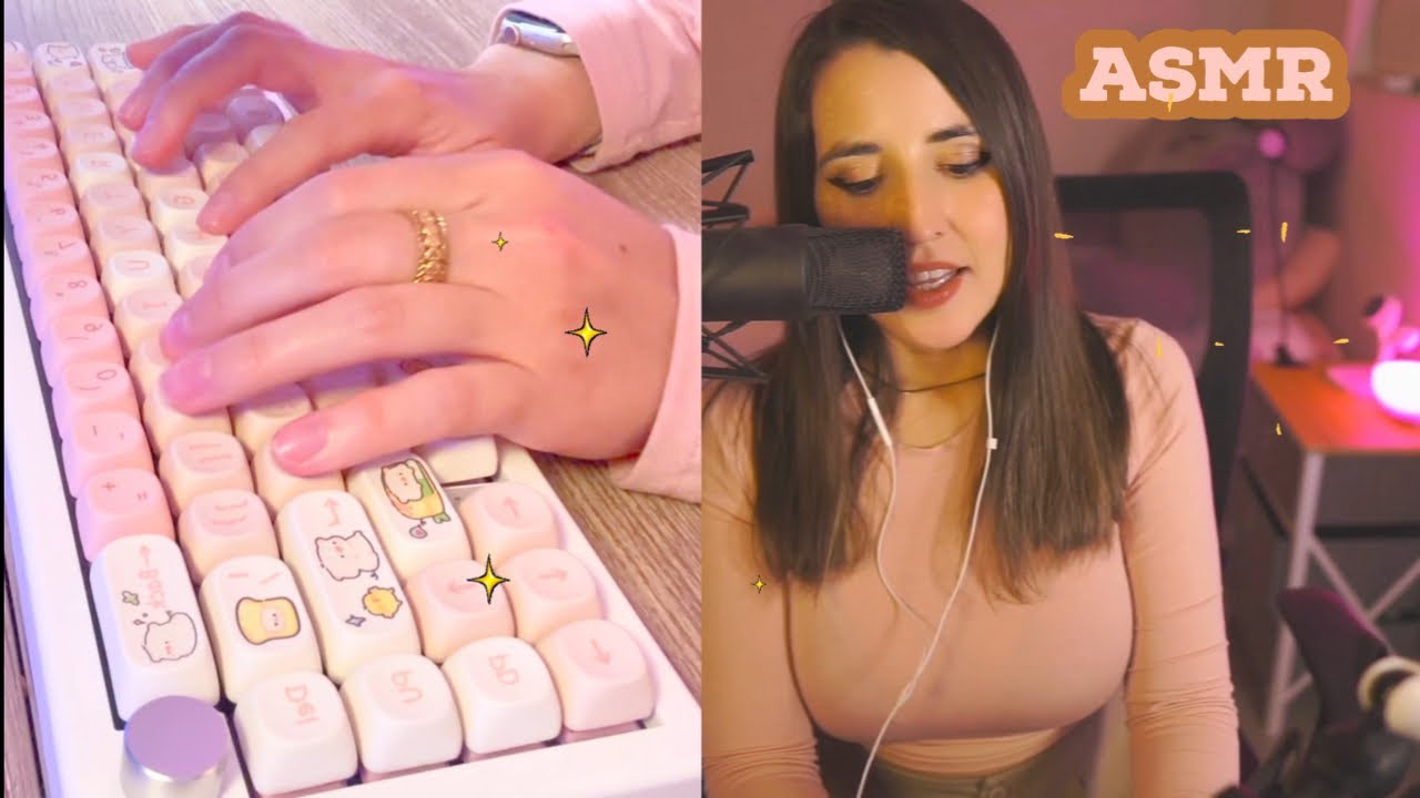 ASMR EXTREMELY RELAXING MECHANICAL KEYBOARD TYPING ⌨️ - YouTube