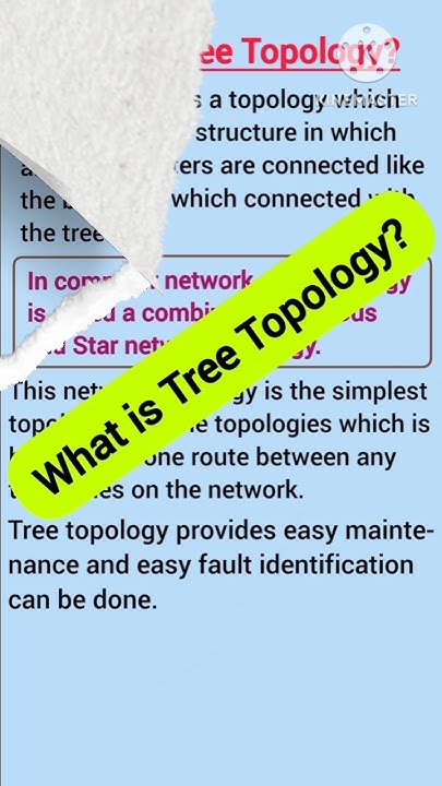 What is Tree Topology||Topology in Computer Network|| # ...