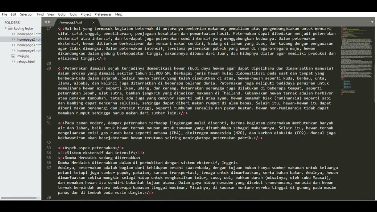 Tugas Pemrograman web - YouTube