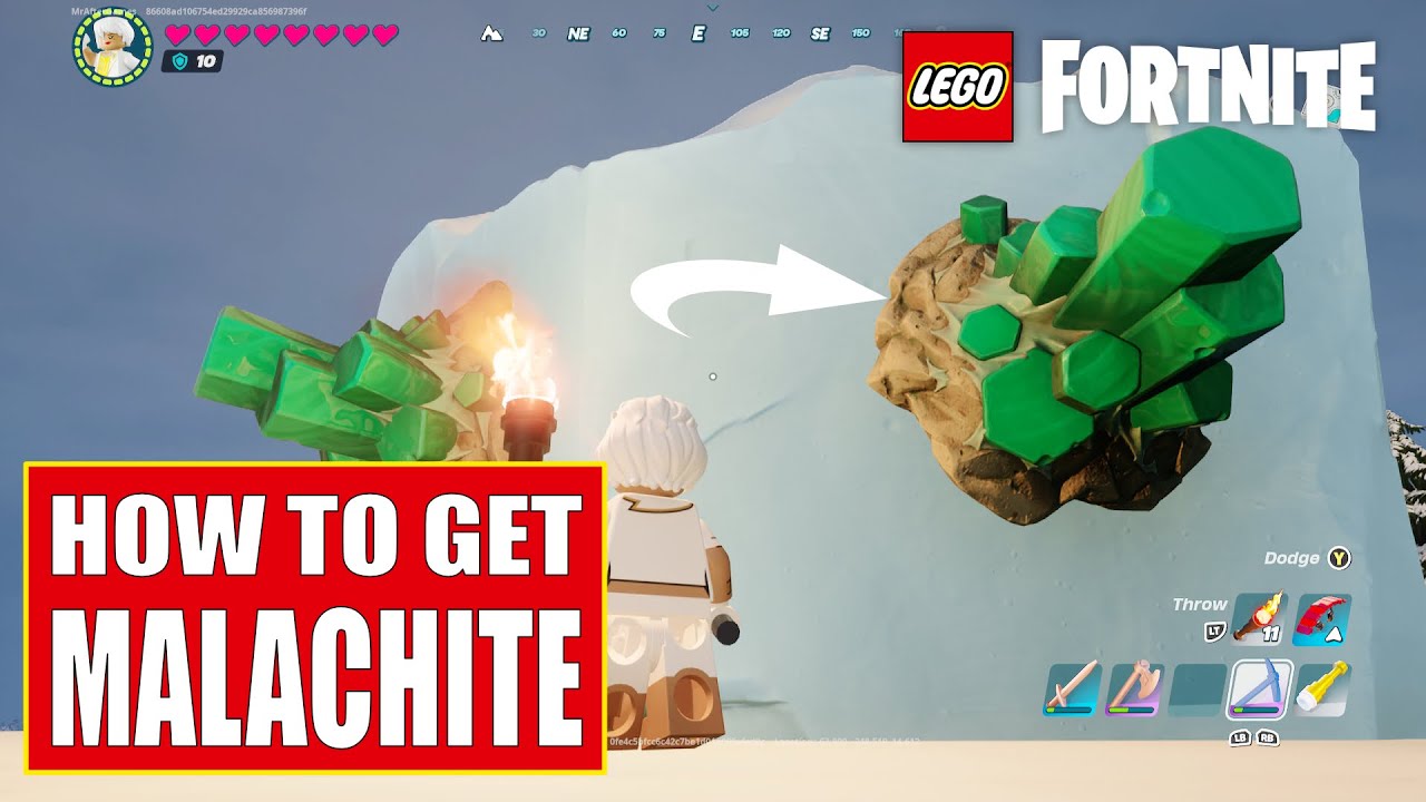 LEGO Fortnite - How to Get MALACHITE - YouTube