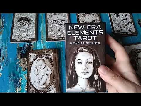 New era elements tarot // Таро элементов новой эры. Колода военного ...