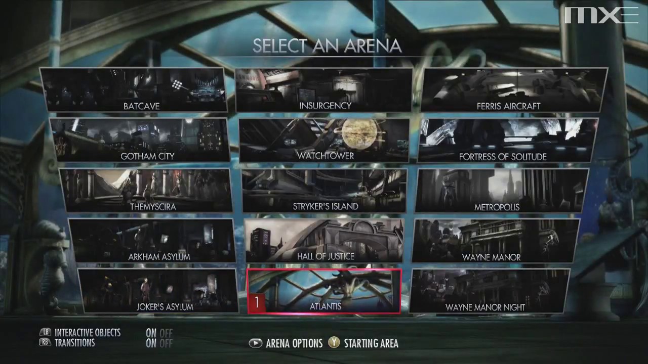 Injustice: Gods Among Us - All Stages HD - YouTube