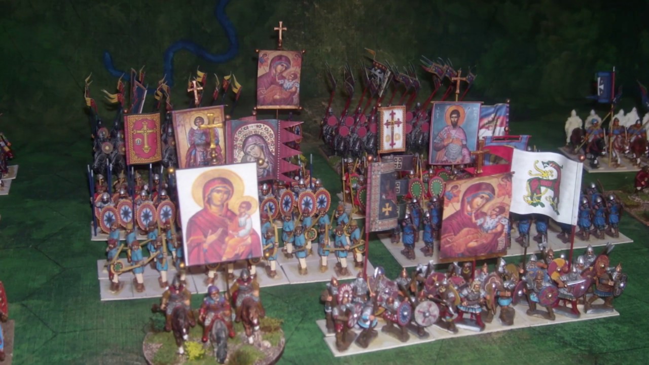 099 Building a 28mm Byzantine Army - YouTube