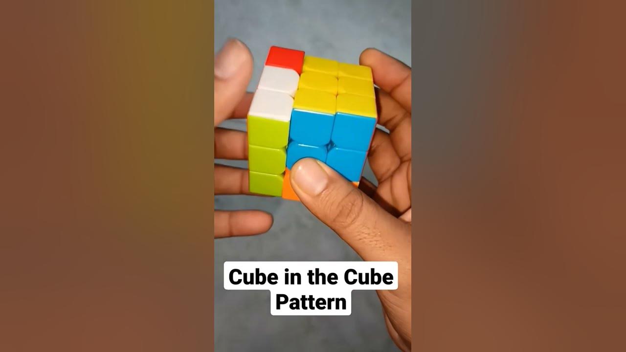 Cube in the cube pattern|#shorts @shashisharma_966 #rubikscube - YouTube