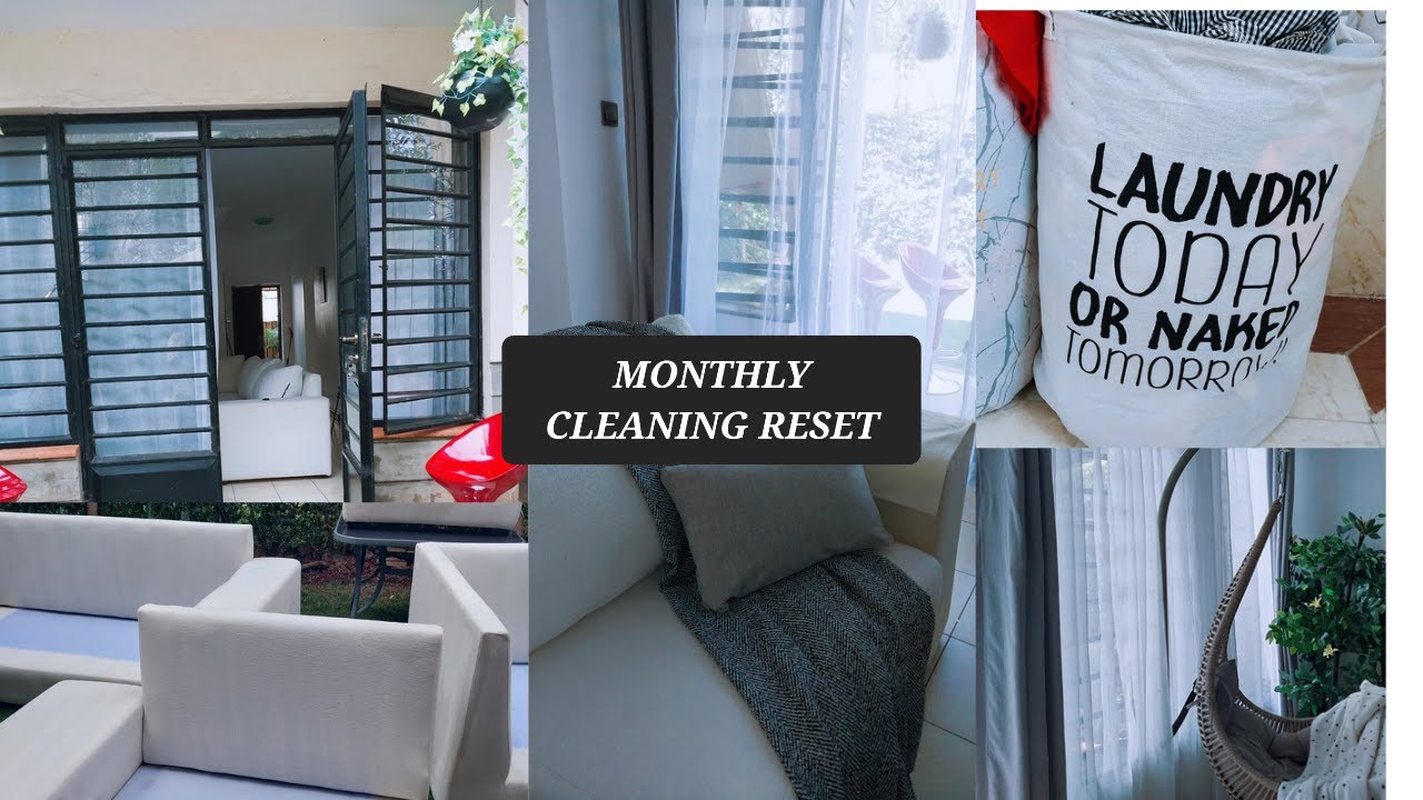 WHAT WAS THIS MADNESS!! MONTHLY CLEANING ROUTINE/LAUNDRY, CLEANING MY ...