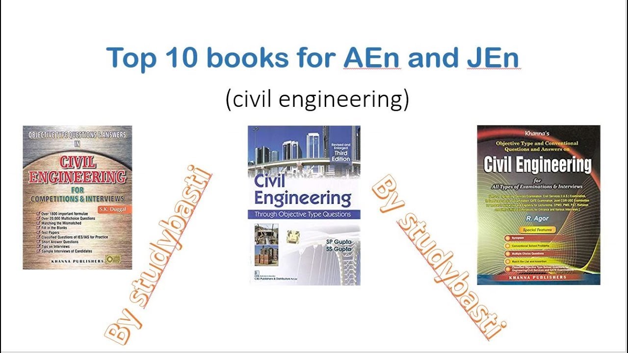 Top 10 Civil Engineering Objective Books For AEn And JEn Exams YouTube top-10-civil-engineering-objective-books-for-aen-and-jen-exams-youtube