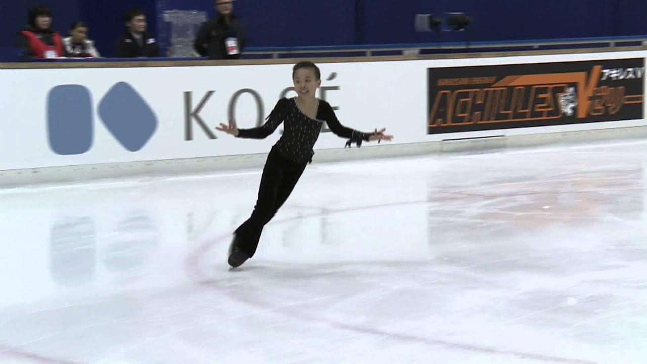 ISU 2014 Jr Grand Prix Aichi Men Free Skate James MIN AUS - YouTube