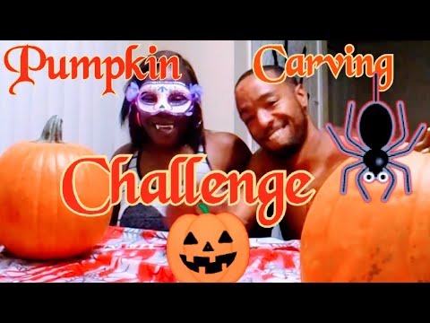 The best Jack-O-Lanter Pumpkin Carving Challenge 🎃|Couples Edition ...