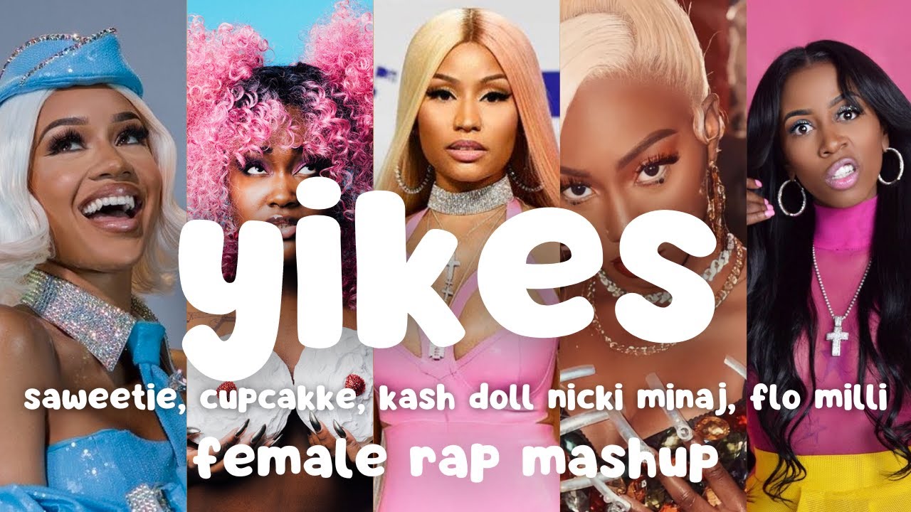 Nicki Minaj - YIKES ft. Saweetie, Kash Doll, Flo Milli and CupcakKe ...