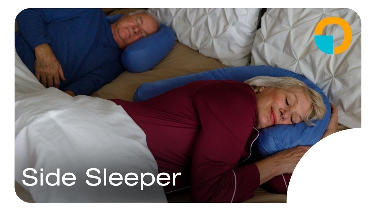 Side Sleeper Pro - Speciaal Gevormd Zijslaperkussen - YouTube