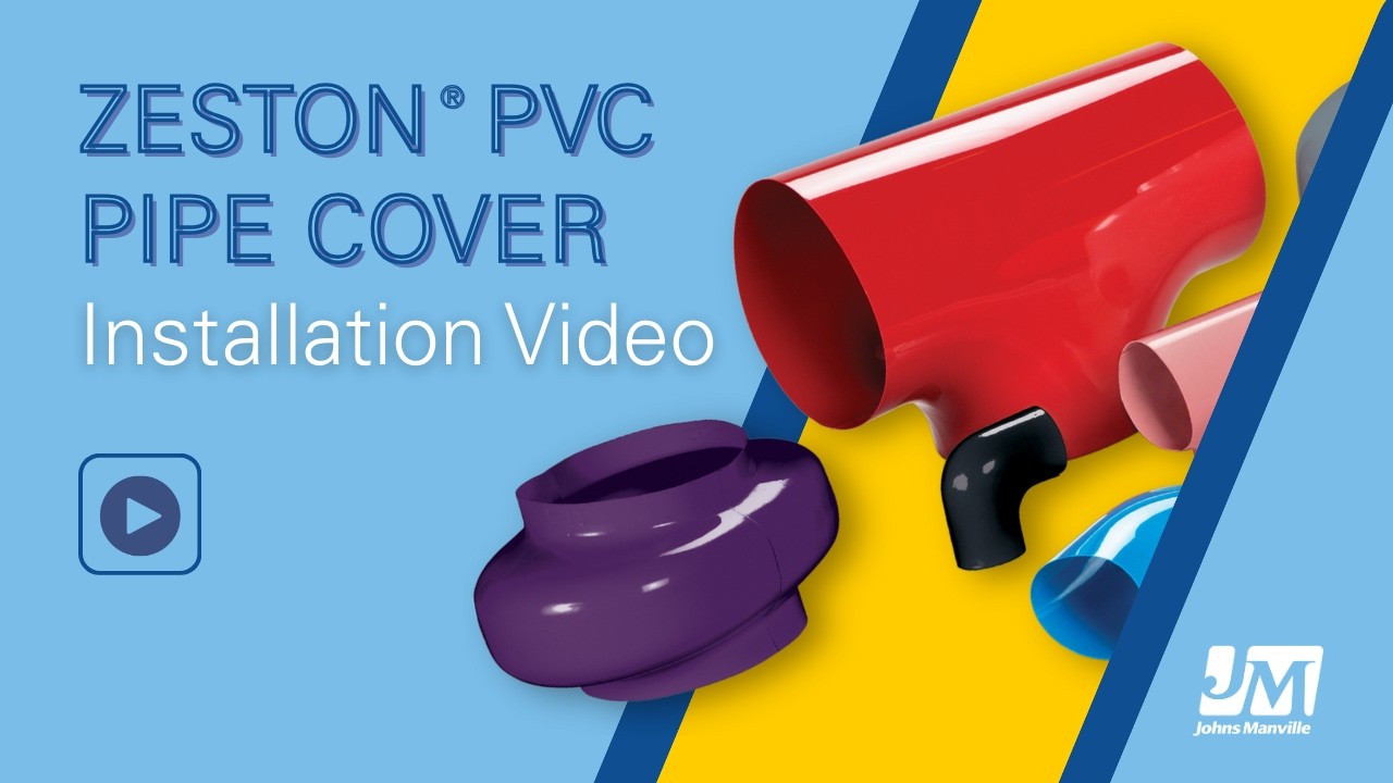 Zeston® PVC Pipe Cover Installation Training - YouTube