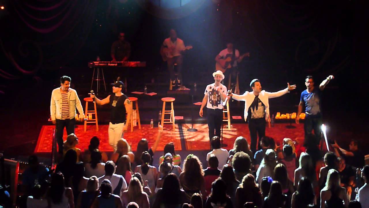 NKOTB Cruise 2013 Group B Acoustic Concert "Remix" "Remix, I Like The ...