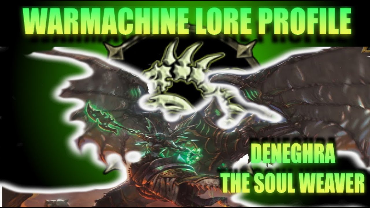 Warmachine Lore Profile - DENEGHRA, THE SOUL WEAVER: death queen of ...