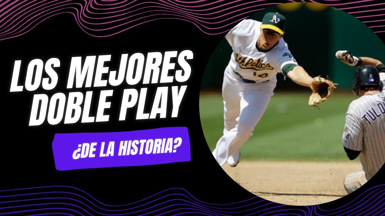 Las Mejores jugadas de DOBLE PLAY De la MLB - YouTube