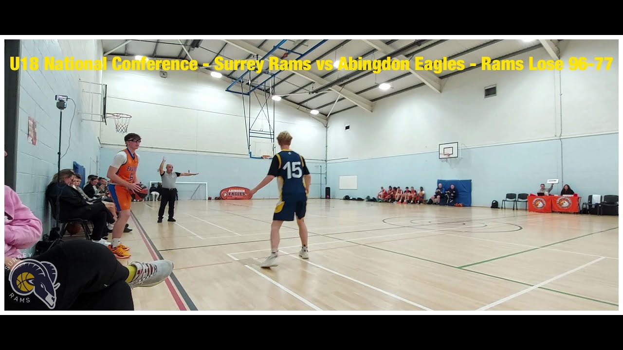 U18 National Conference - Surrey Rams vs Abingdon Eagles - 3rd Quarter ...