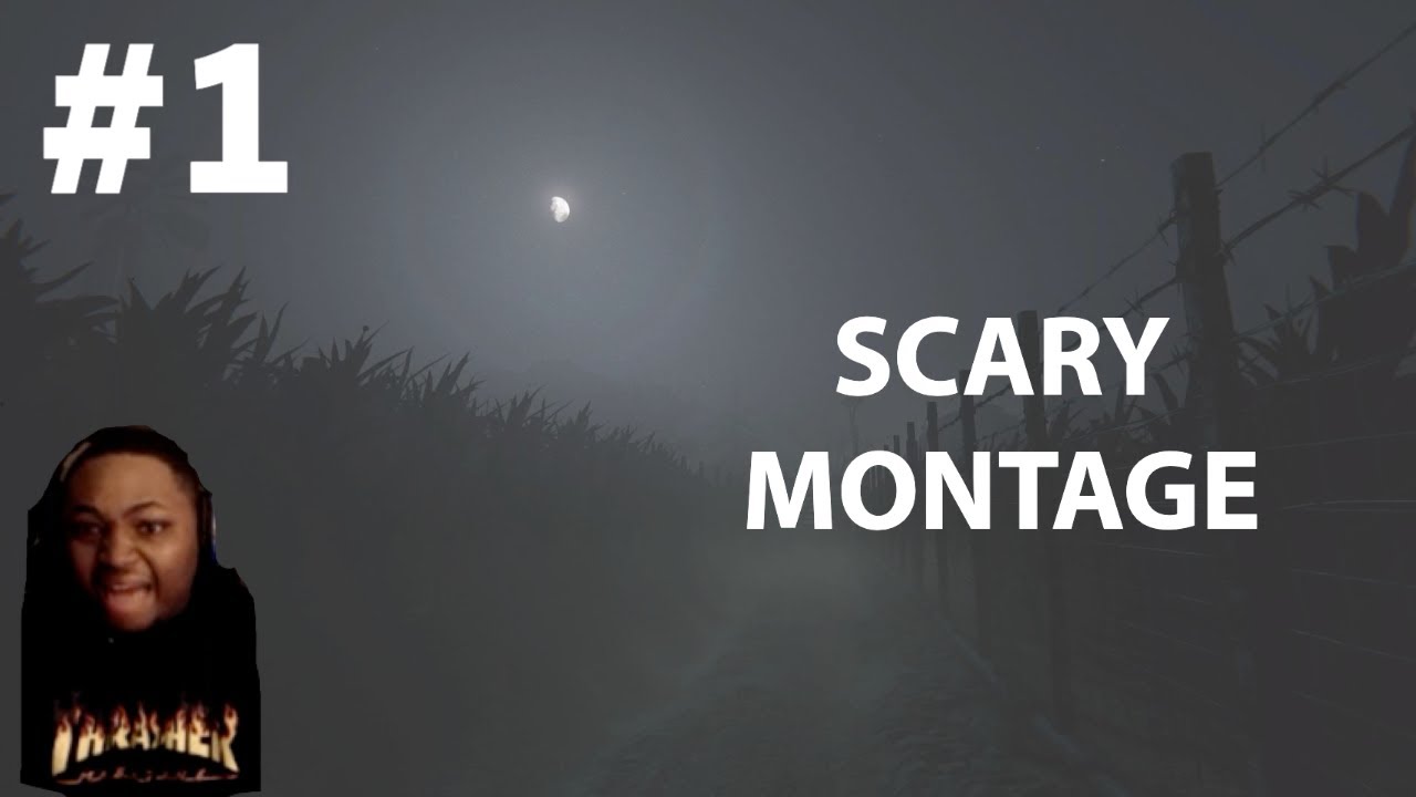 SCARE MONTAGE #1 *Hilarious Edits* - YouTube