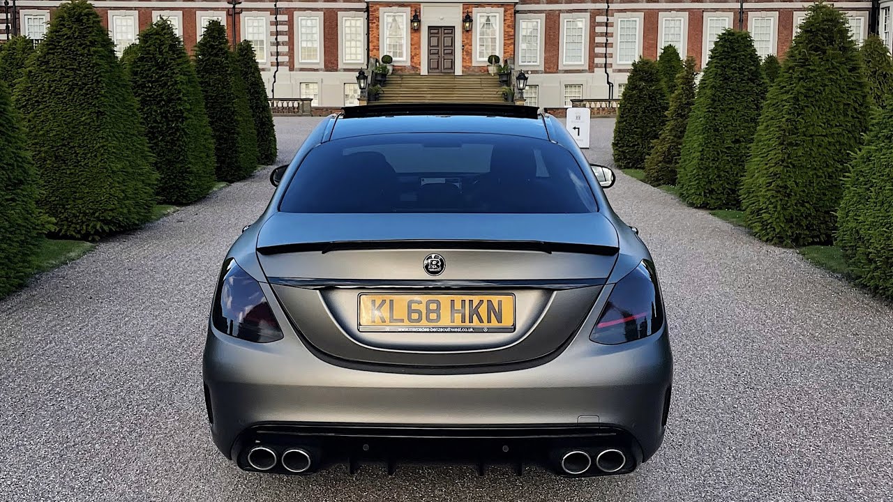 I Wrapped My C43 AMG A Special Colour - YouTube