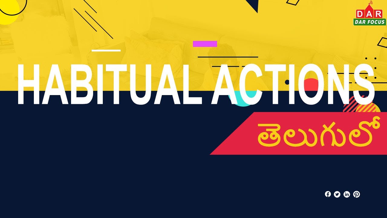 Habitual Actions - Spoken English Classes By Vasishta360| # ...