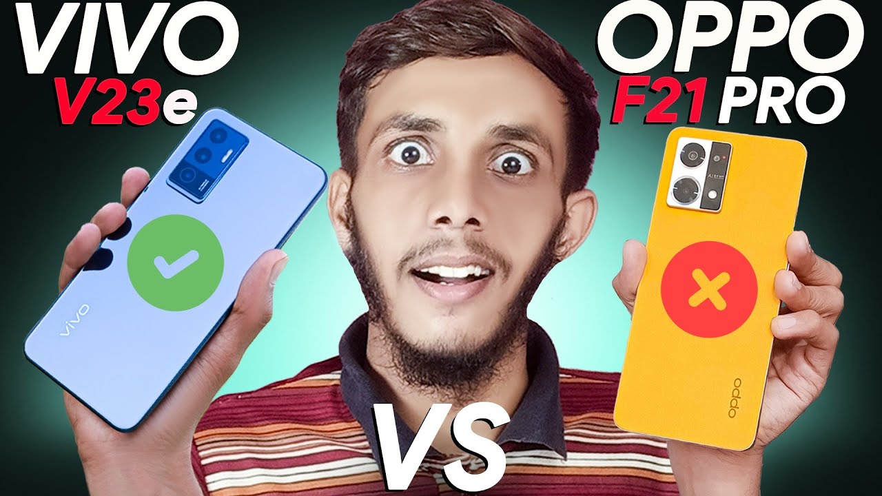 Vivo V23e Vs Oppo F21 Pro Comparisons | 2023 - YouTube