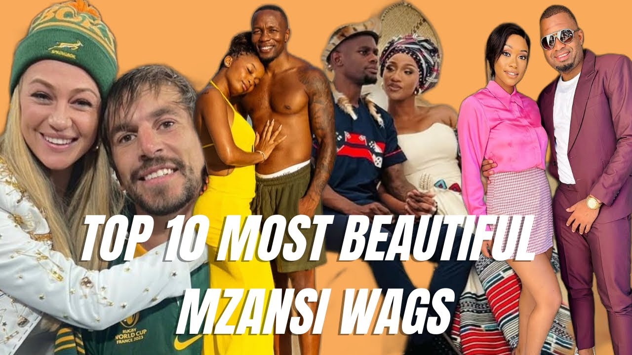 Top 10 Most Beautiful Mzansi WAGS - YouTube